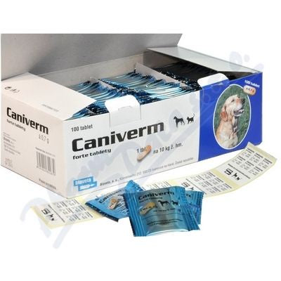 Caniverm Deworming Tablet for Cats and Dogs| Paws & Relax
